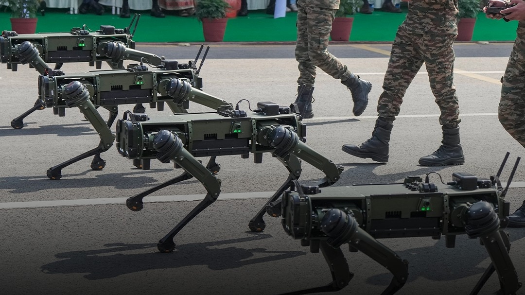 Army's Robotic Dog 'Sanjay' Wows Crowd at Republic Day Parade in ...