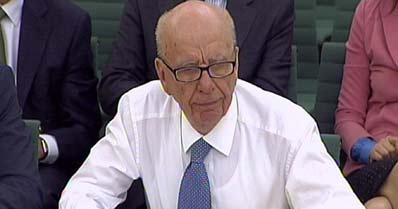Murdoch rejects blame for hack scandal, says staff kept him in dark ...
