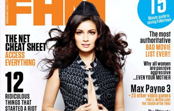 Sensuous Dia Mirza On FHM Cover India Today Sensuous Dia Mirza On FHM Cover India Today