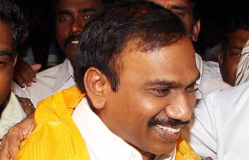 DMK plans grand reception to welcome Raja - India Today