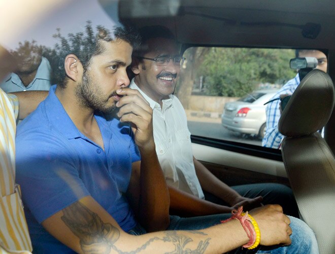 IPL spot fixing: Sreesanth, three others sent to 2-day police custody ...