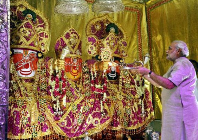 UAVs keep watch as Modi performs rituals during Jagannath's rath yatra ...