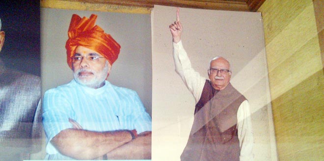 A tale of two pictures: Modi grim, Advani 'out' - India Today