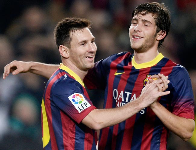 Double treat! Messi scores twice on Barcelona return - India Today