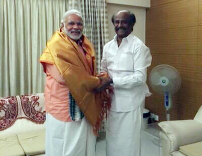 Modi meets Rajinikant, actor terms it a courtesy call - India Today