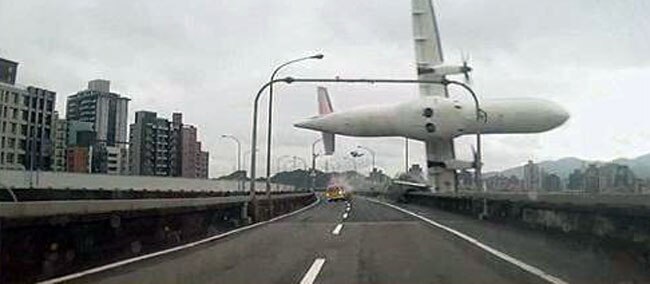 Taiwan plane with 58 aboard crashes in Taipei, 19 killed - India Today