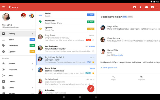 Gmail For Android Can Now Put Your Every Email In One Place Technology News Gmail For Android Can Now Put Your Every Email In One Place Technology News