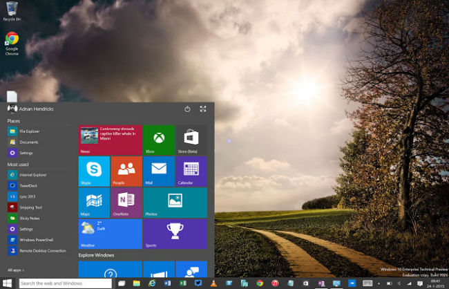New build of Windows 10 brings more Continuum features - Technology News