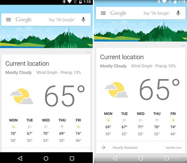 Google updates its search app with material design - India Today