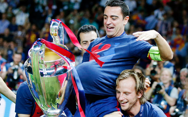 Xavi ends Barcelona career with coveted European title - India Today