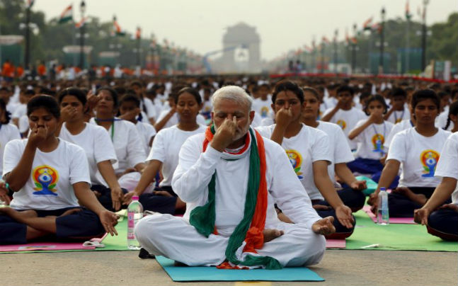 Creating a world record: The International Yoga Day - India Today