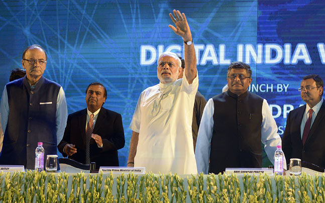 Digital India for a blood-less cyber war, says PM Modi - India Today