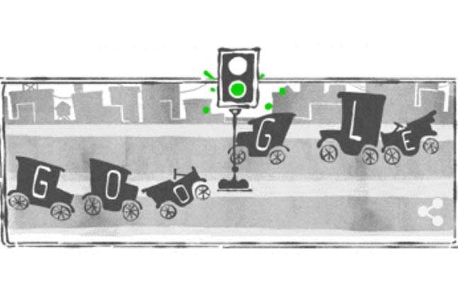 Google celebrates 101st anniversary of the first traffic signal system ...