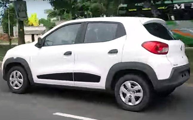 Renault Kwid spotted on the road, captured on video - India Today