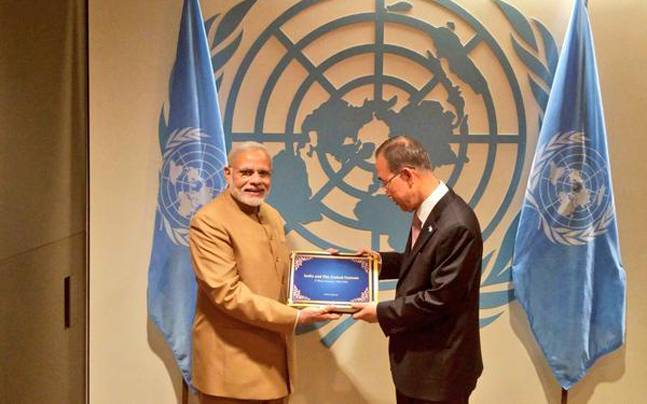 PM Modi at the UN: It's our prime duty to eradicate poverty from this ...