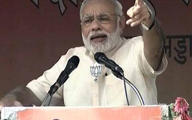 Grand alliance leaders playing politics of opportunism: Modi - India Today
