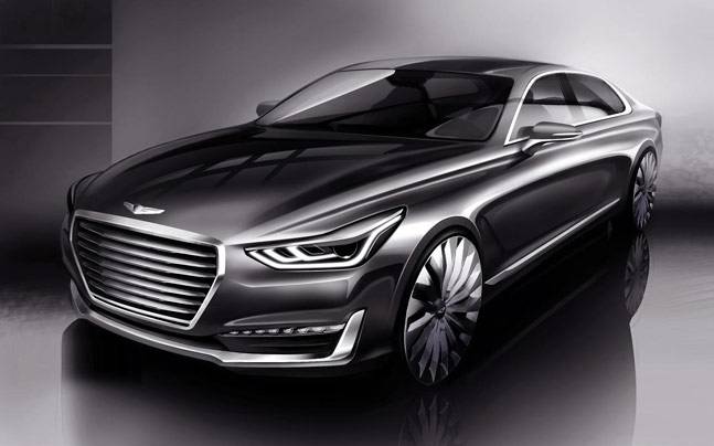 Hyundai unveils rendering of new G90 - India Today