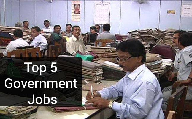 Top 5 government jobs of the week - India Today