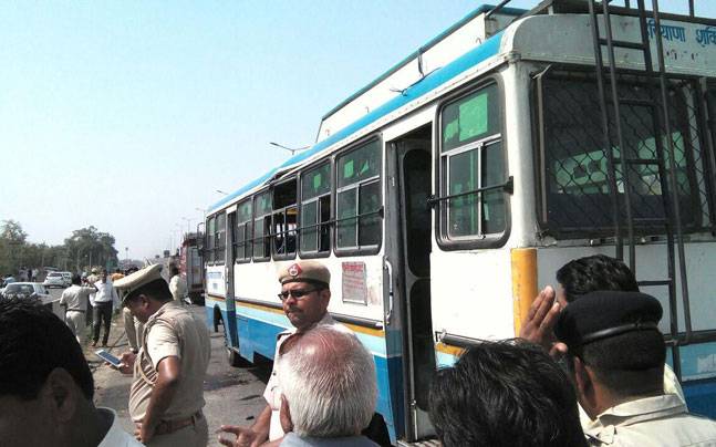 Haryana: Seven injured in Kurukshetra bus blast - India Today