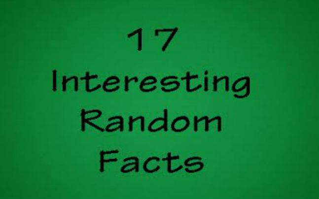 17 Random Facts Seldom Heard: Amaze Yourself - India Today