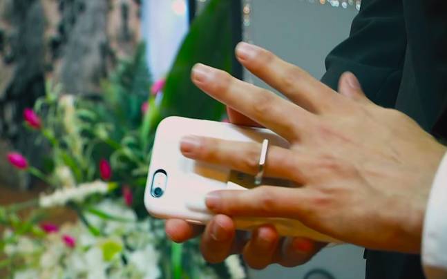 Connection established: Dude marries his smartphone because love is ...