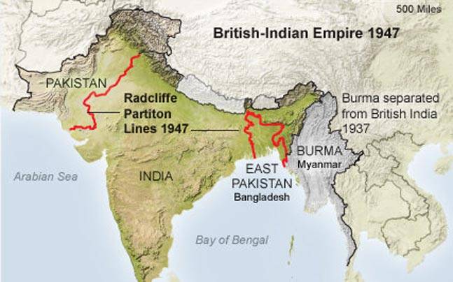 The Radcliffe Line Is The International Border Between The Radcliffe Line Is The International Border Between