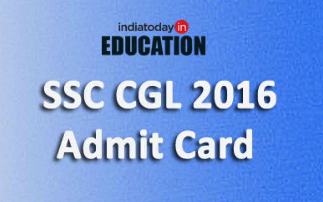 SSC CGL Tier-I 2016 Admit Card: Available for download at sscnr.net.in ...
