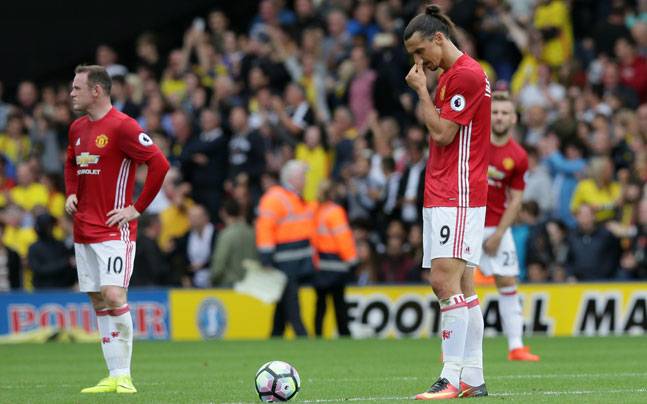 Man United lose 3-1 to Watford, slump to their third defeat in eight ...