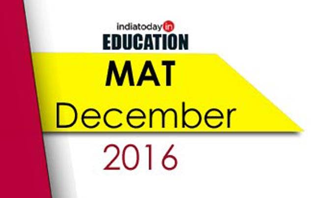 MAT December 2016: Registration ending tomorrow on November 29 - India ...
