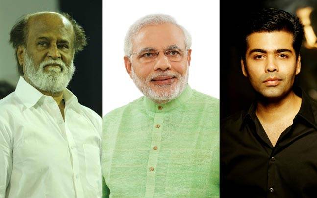 Rajinikanth to Karan Johar, film celebs applaud Modi's ban of Rs 500/ ...