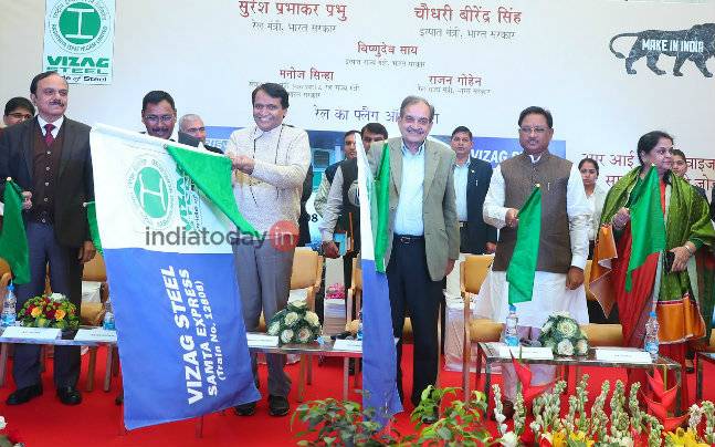 Samta Express renamed after Vizag Steel, thanks to brand promotion ...