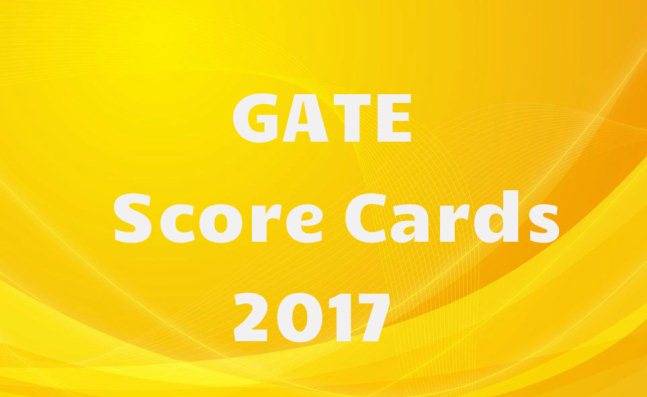 IIT Roorkee GATE 2017 Results: Score cards to be released shortly at ...