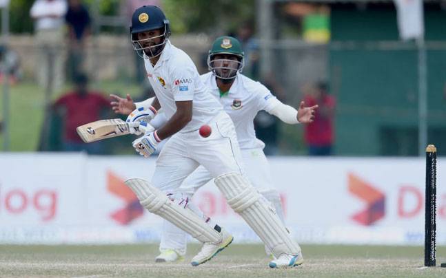 Bangladesh fight back after Dimuth Karunaratne ton for Sri Lanka ...