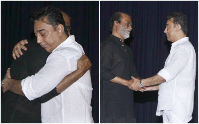 Rajinikanth is like my elder brother, says Kamal Haasan at Chandrahasan ...