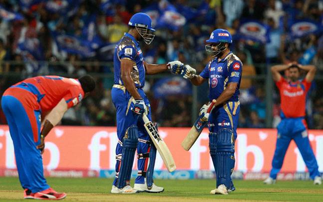 IPL 2017: Rohit, Pollard power Mumbai to six-wicket win over Gujarat ...