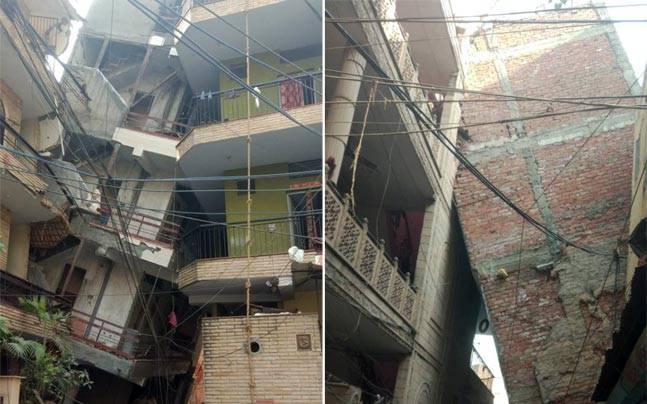 Delhi: 5-storey building collapses in Inderpuri, several injured ...