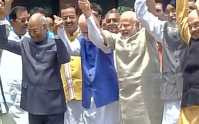 Ram Nath Kovind files nomination, Modi leads NDA's show of strength ...