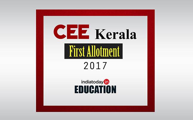 CEE Kerala First Allotment 2017 begins at cee-kerala.org: How to apply ...