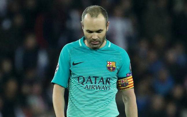 Injured Barcelona skipper Iniesta ruled out of Super Cup return vs Real ...
