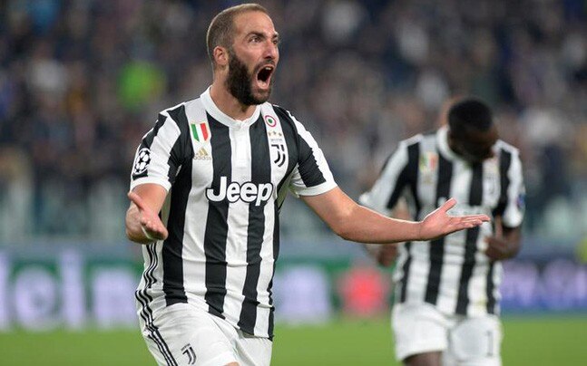 UEFA Champions League: Higuain grabs goal and assist in Juventus' win ...