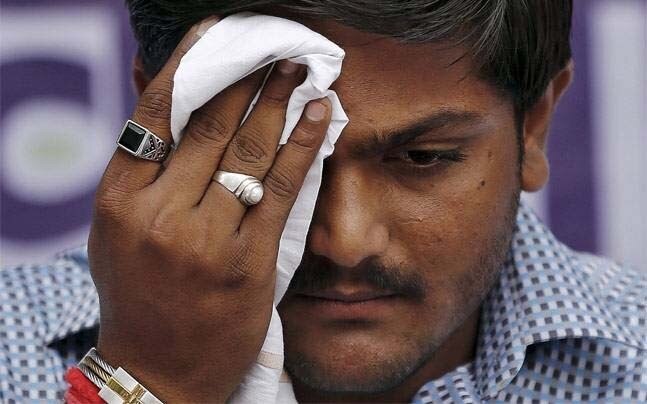 Why was Hardik hiding his face after meeting Congress leader, asks BJP ...