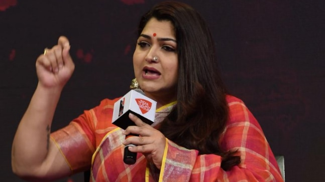 I'll jump in front of a running train but not come back: Khushbu Sundar ...