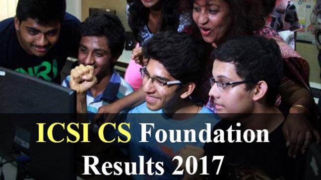 ICSI CS Foundation Result 2017 declared: 5 simple steps to check online ...