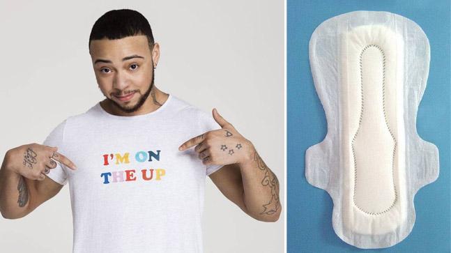 This transgender male model is the face of a new period campaign