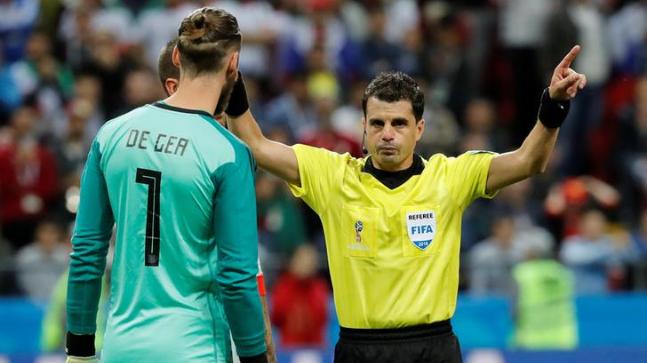 World Cup history's first denied goal through controversial VAR