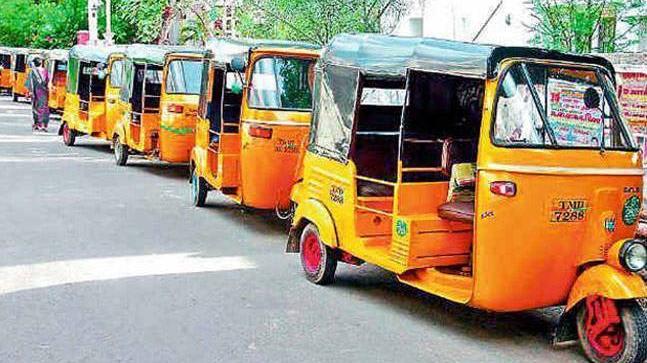 80,000 autos off Chennai roads in protest against Motor Vehicle ...