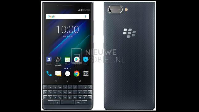 BlackBerry KEY2 LE leaks in blue ahead of August 30 IFA launch