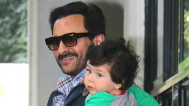 Viral video: Taimur copies Saif Ali Khan and waves at the paparazzi