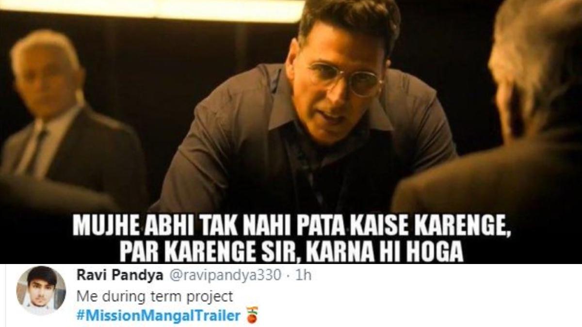 Mission Mangal trailer is out and so are the jokes. Best memes and ...