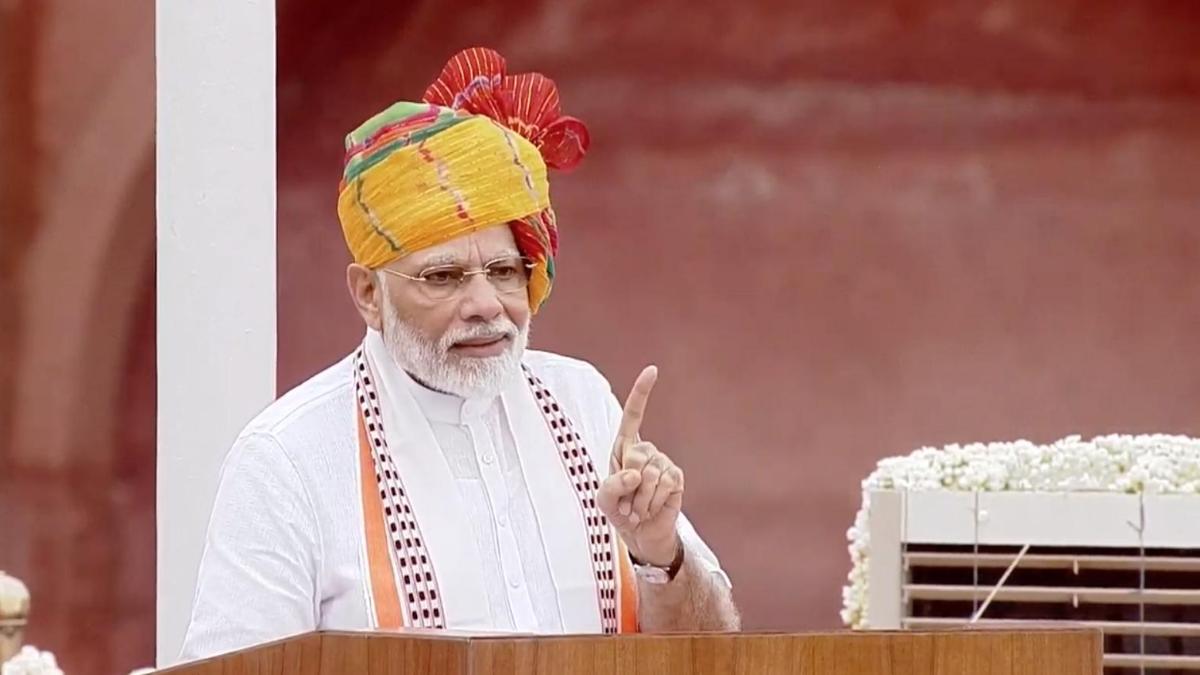 Huge scope to improve India's tourism sector: PM Modi Independence ...